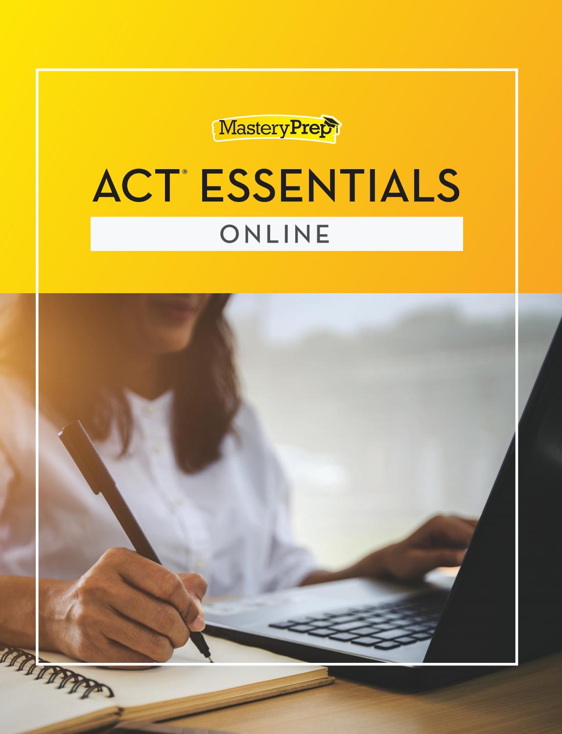 Sample | ACT Essentials Online by MasteryPrep - Issuu