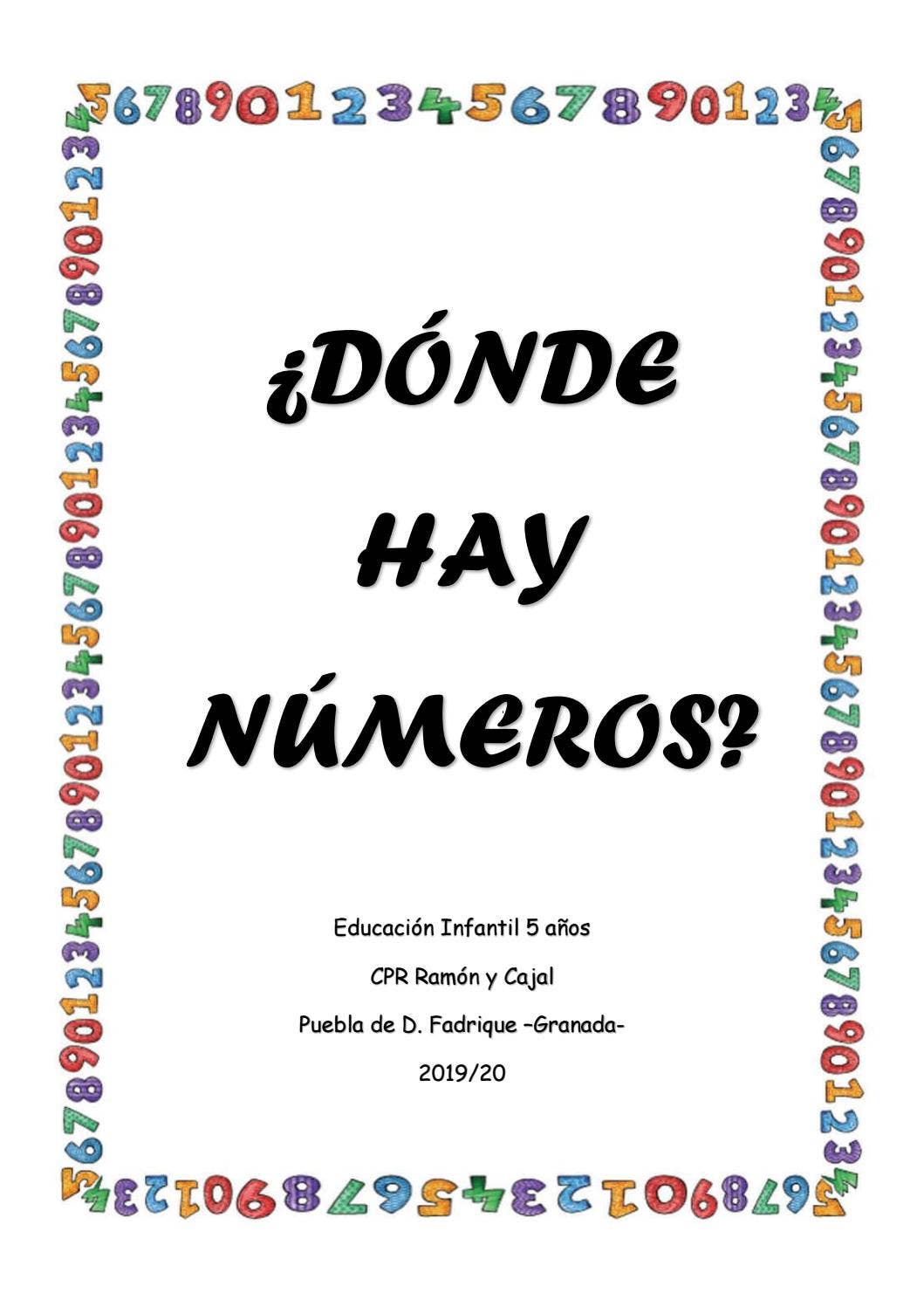 Libro viajero de los números by Merche - Issuu