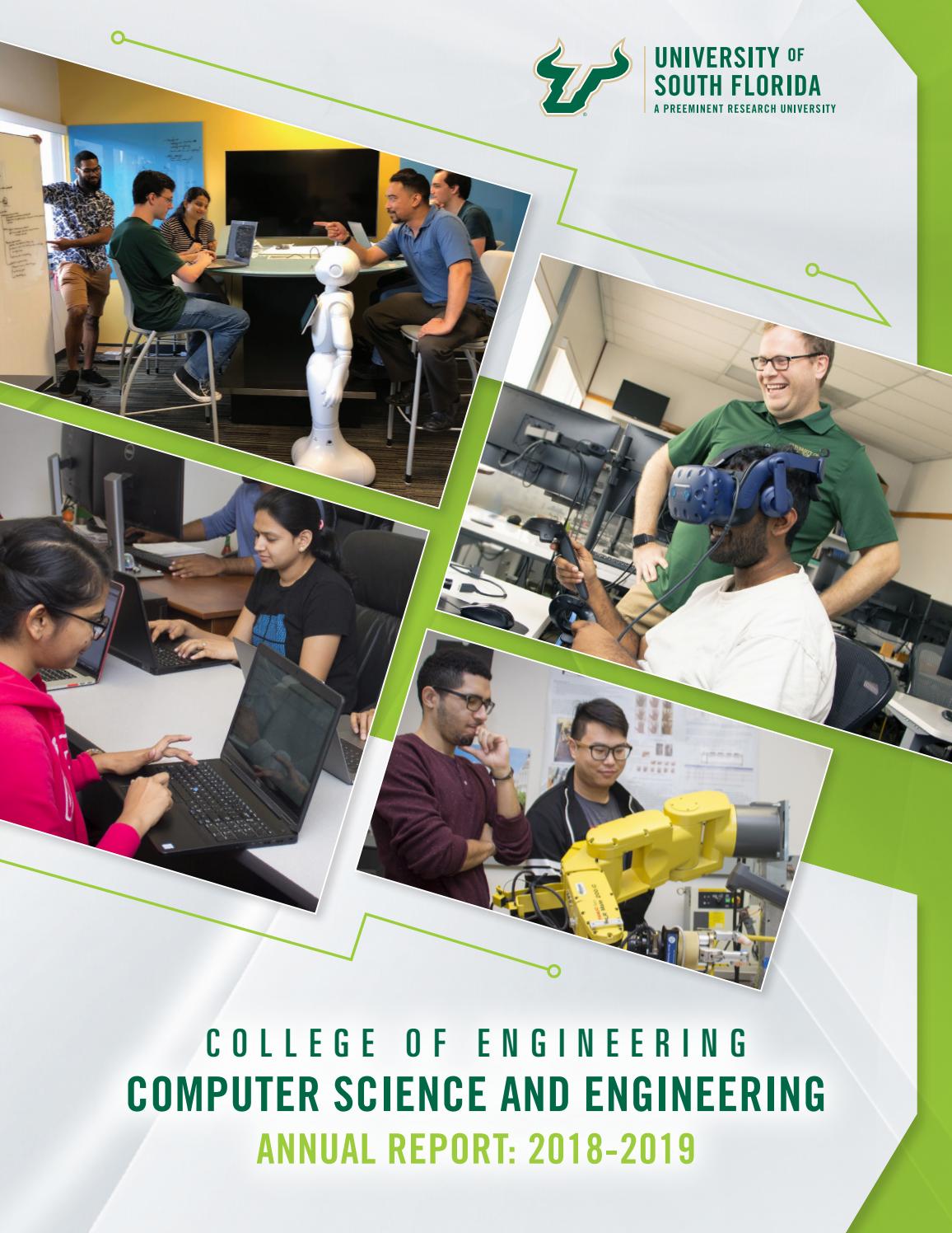 USF Computer Science And Engineering Annual Report 2019 By USF