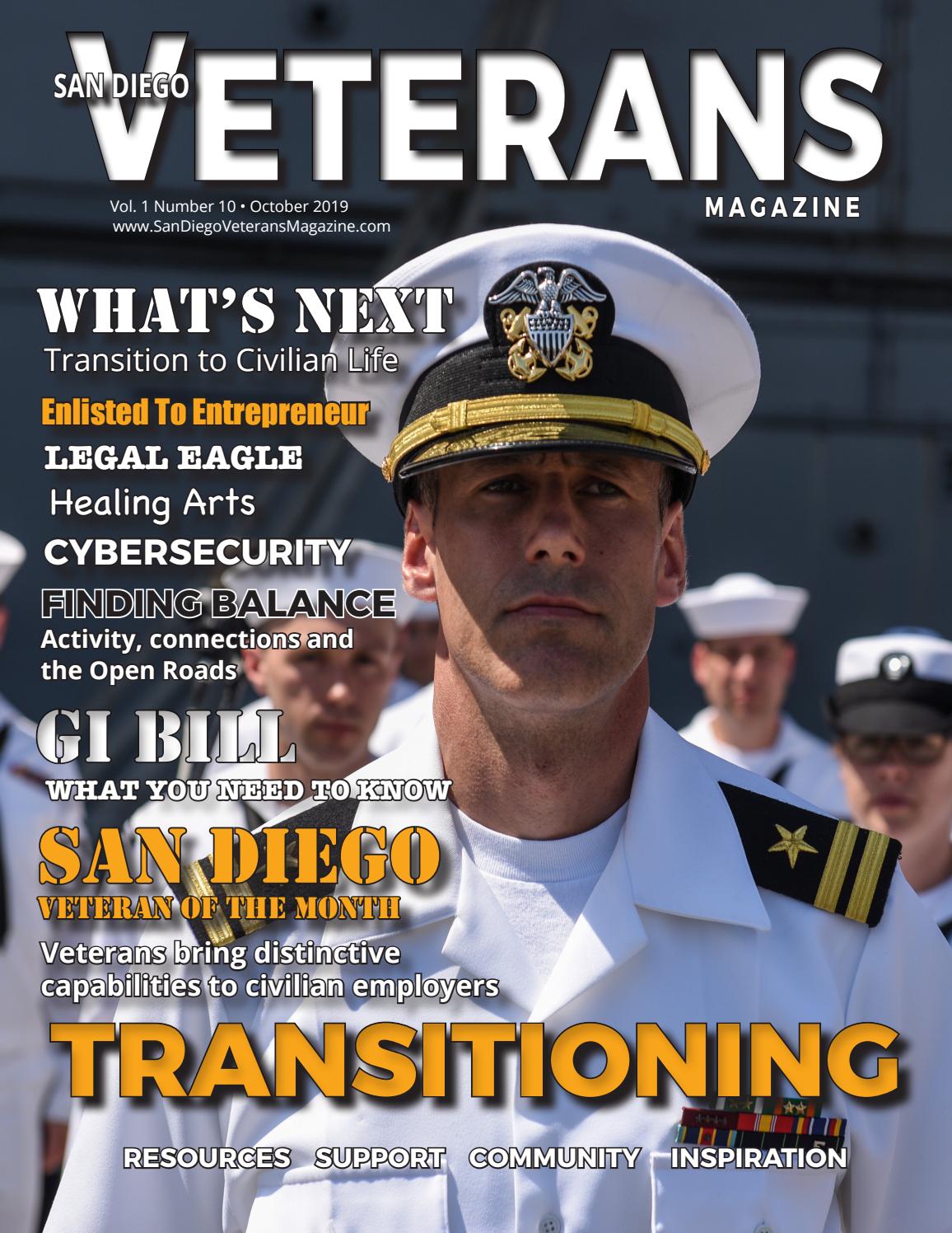 San Diego Veterans Magazine October 2019 by HOMELAND MAGAZINE - Issuu