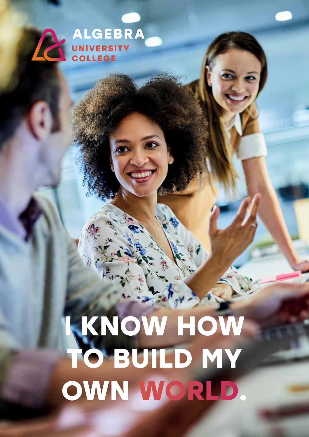 Algebra University College brochure by Algebra University - Issuu