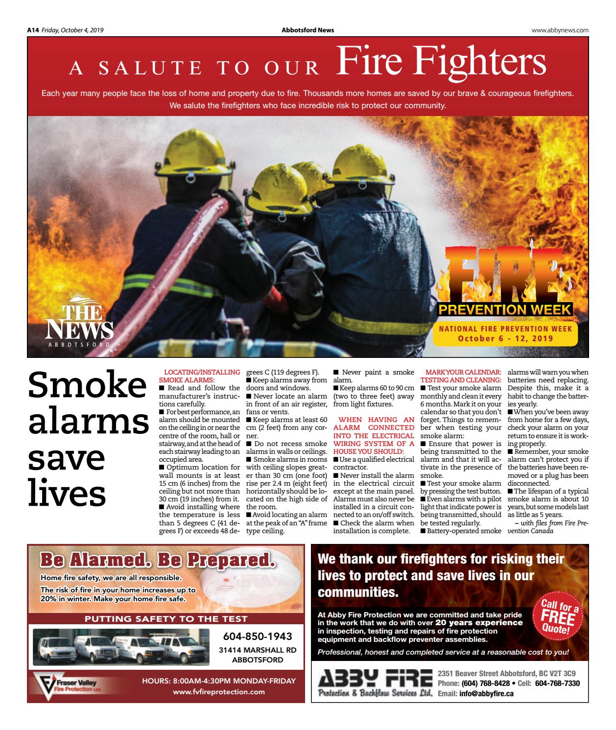 Special Features - Fire Prevention 2019 by Black Press Media Group - Issuu