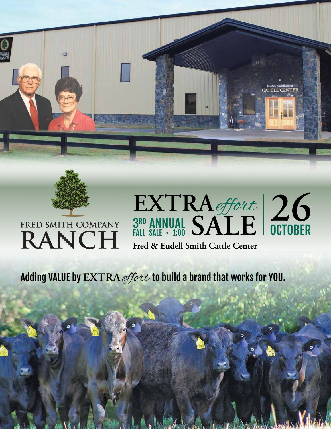 2019 Fred Smith Company Ranch Extra Effort Sale by Julie Murnin - Issuu