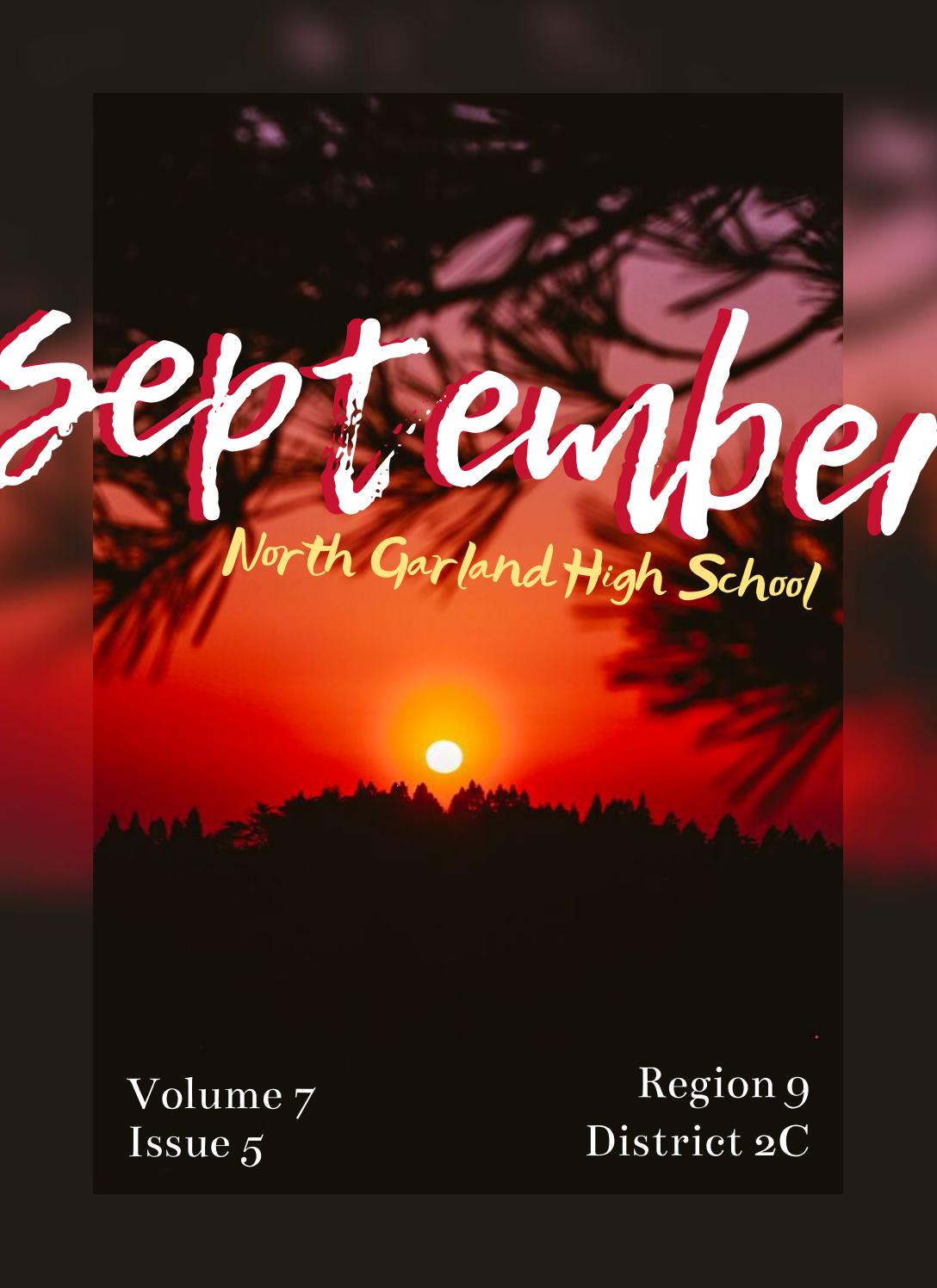 September Newsletter by North Garland Key Club - Issuu