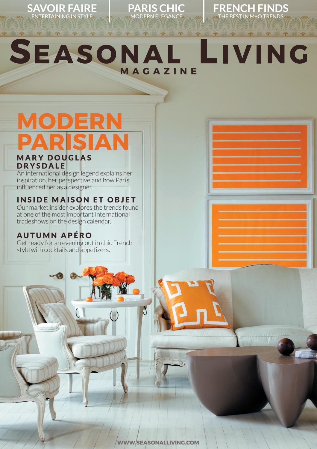 Seasonal Living Magazine - Modern Parisian by Seasonal Living Magazine ...