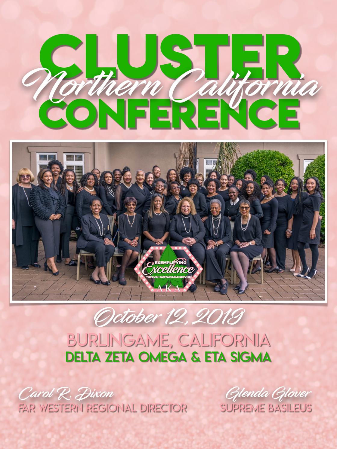 2019 Northern California Cluster Conference by AKA Far Western Region ...