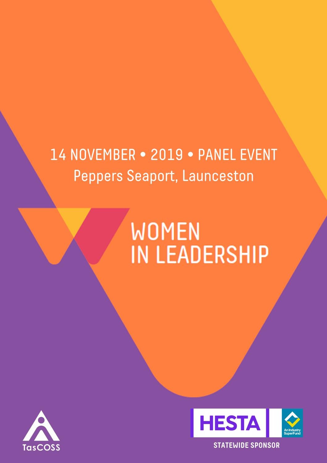 2019 Women in Leadership Panel Event Flyer (Launceston) by Tasmanian ...