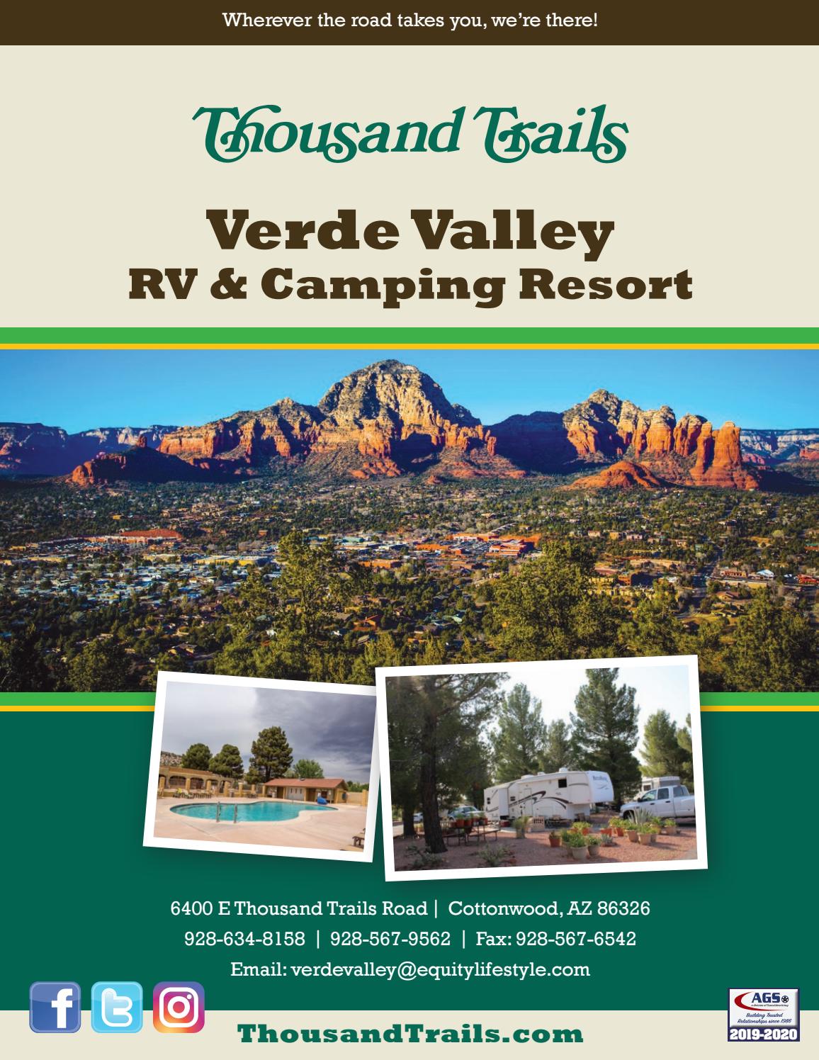 Thousand Trails Verde Valley RV & Camping Resort by AGS/Texas ...