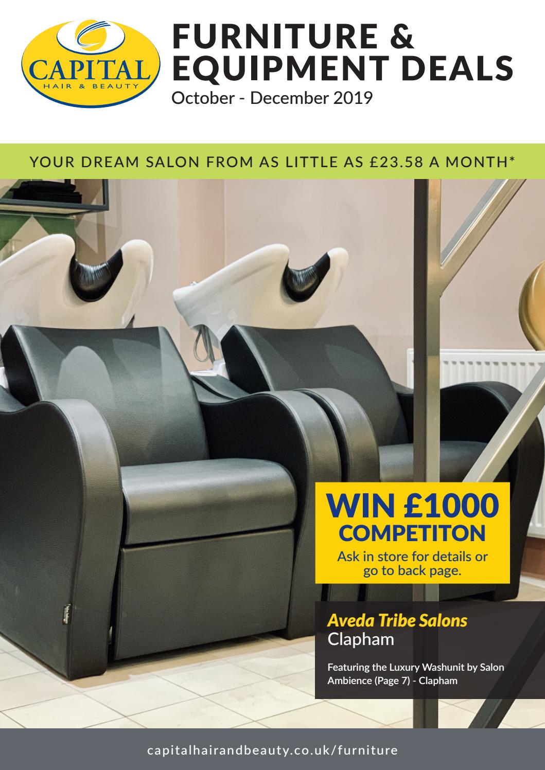 Capital Hair & Beauty | Oct-Dec 2019 Furniture & Equipment Deals (UK ...