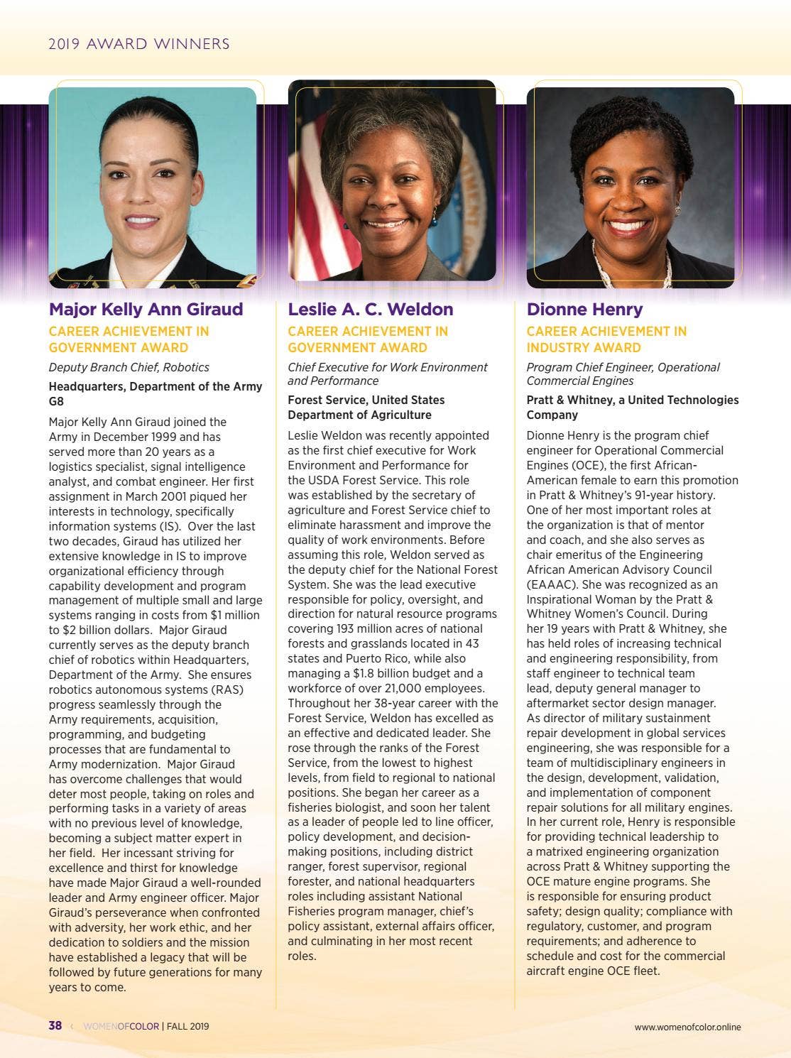 2019 Women of Color | CONFERENCE - VOL. 19, NO. 2 by Career ...