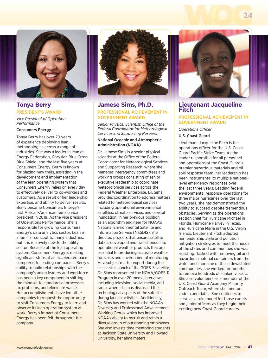 2019 Women of Color | CONFERENCE - VOL. 19, NO. 2 by Career ...