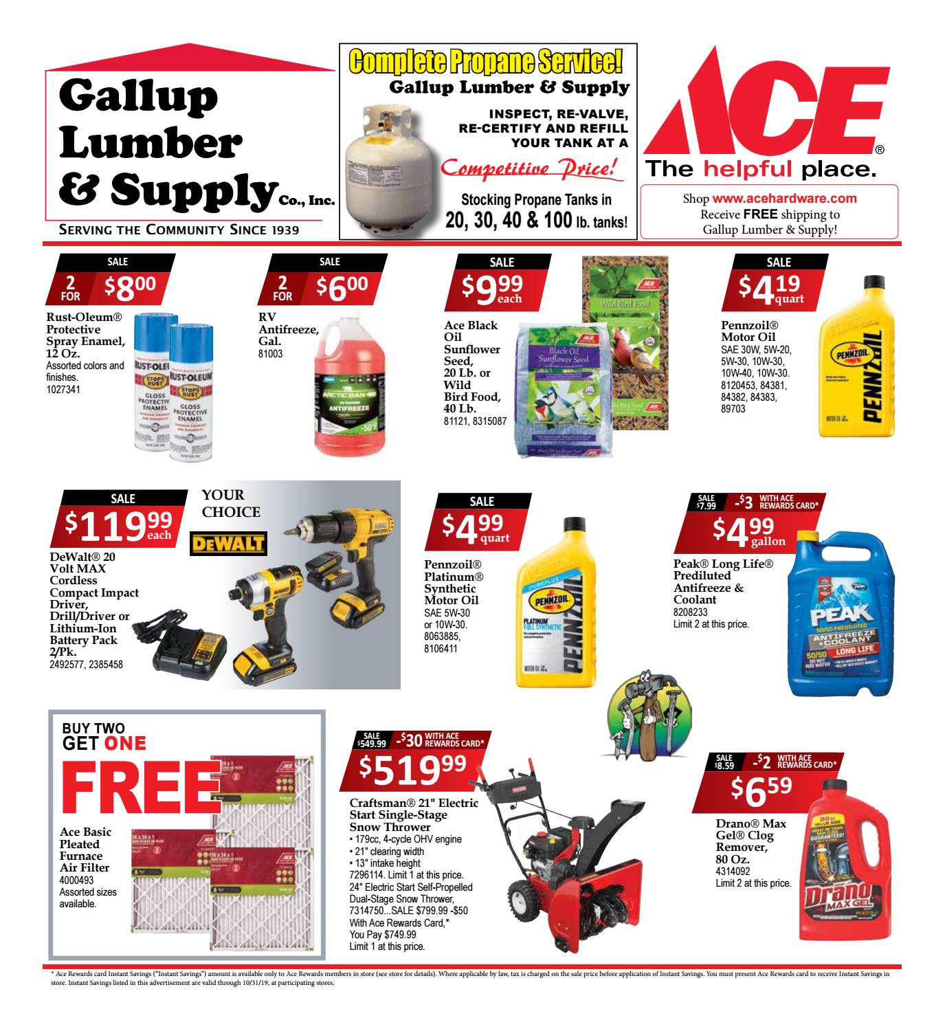 Gallup lumber by gallupsun - Issuu