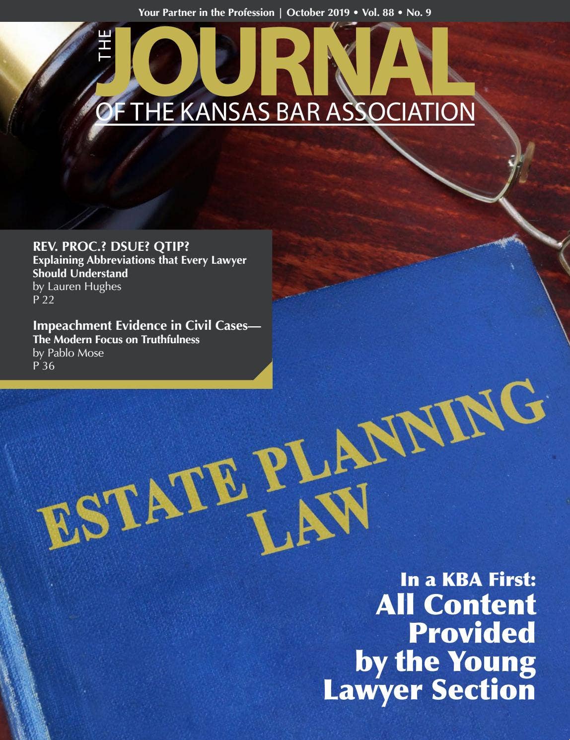 October 2019 Journal of the Kansas Bar Association by Kansas Bar ...