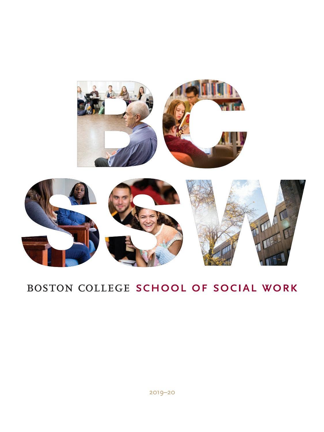 MSW Program Admissions Brochure by Boston College School of Social Work ...