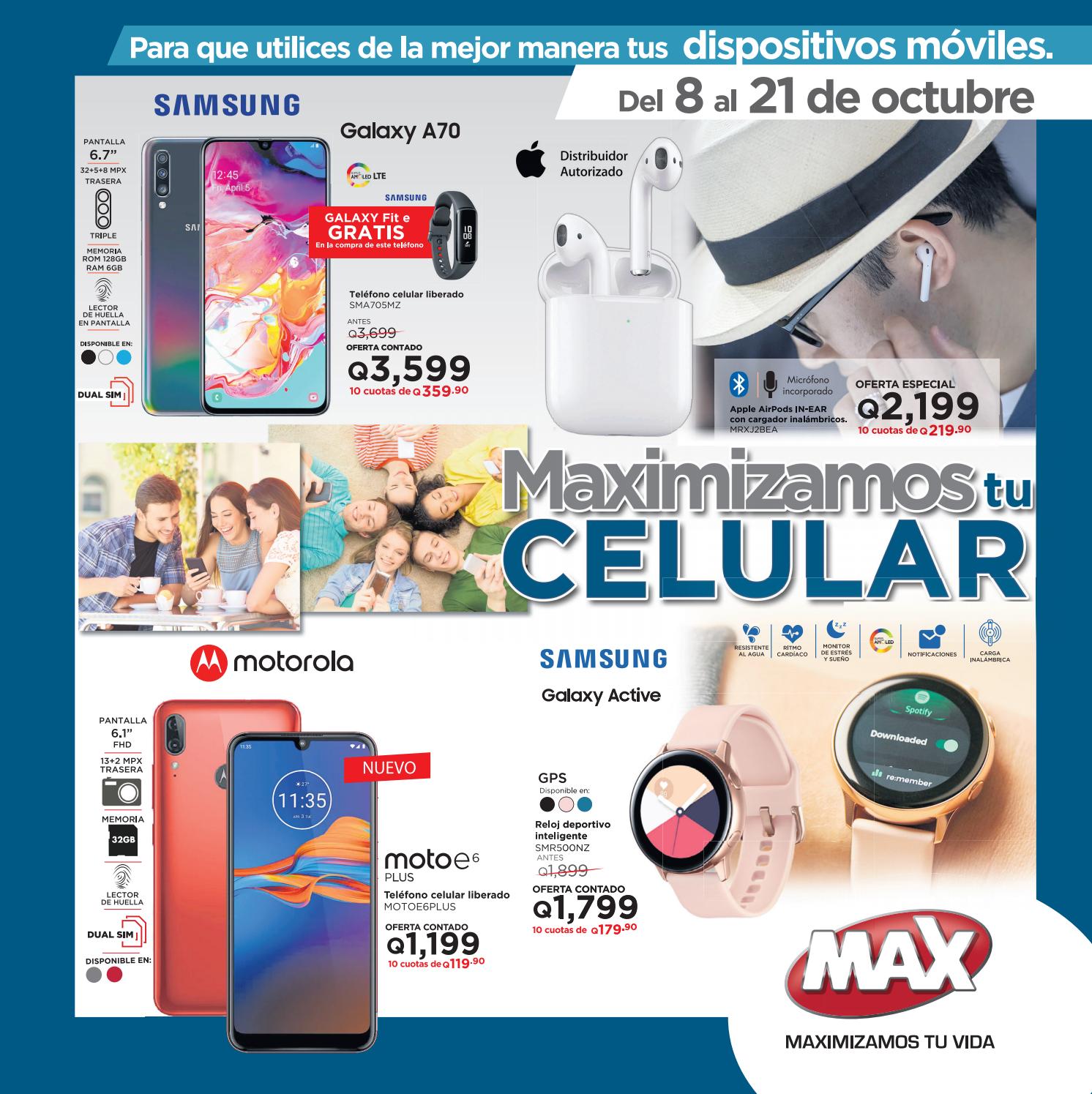 Maximizamos tus celulares by Tiendas Max - Issuu