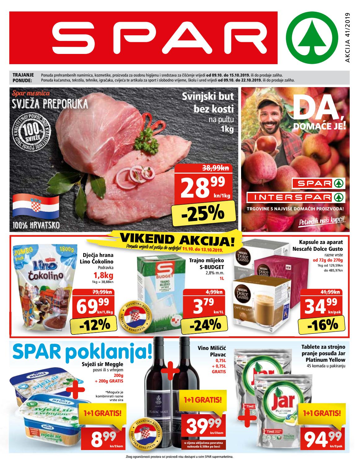 Spar katalog marketa od 09.-22.10.2019. by Catalog.hr - Issuu