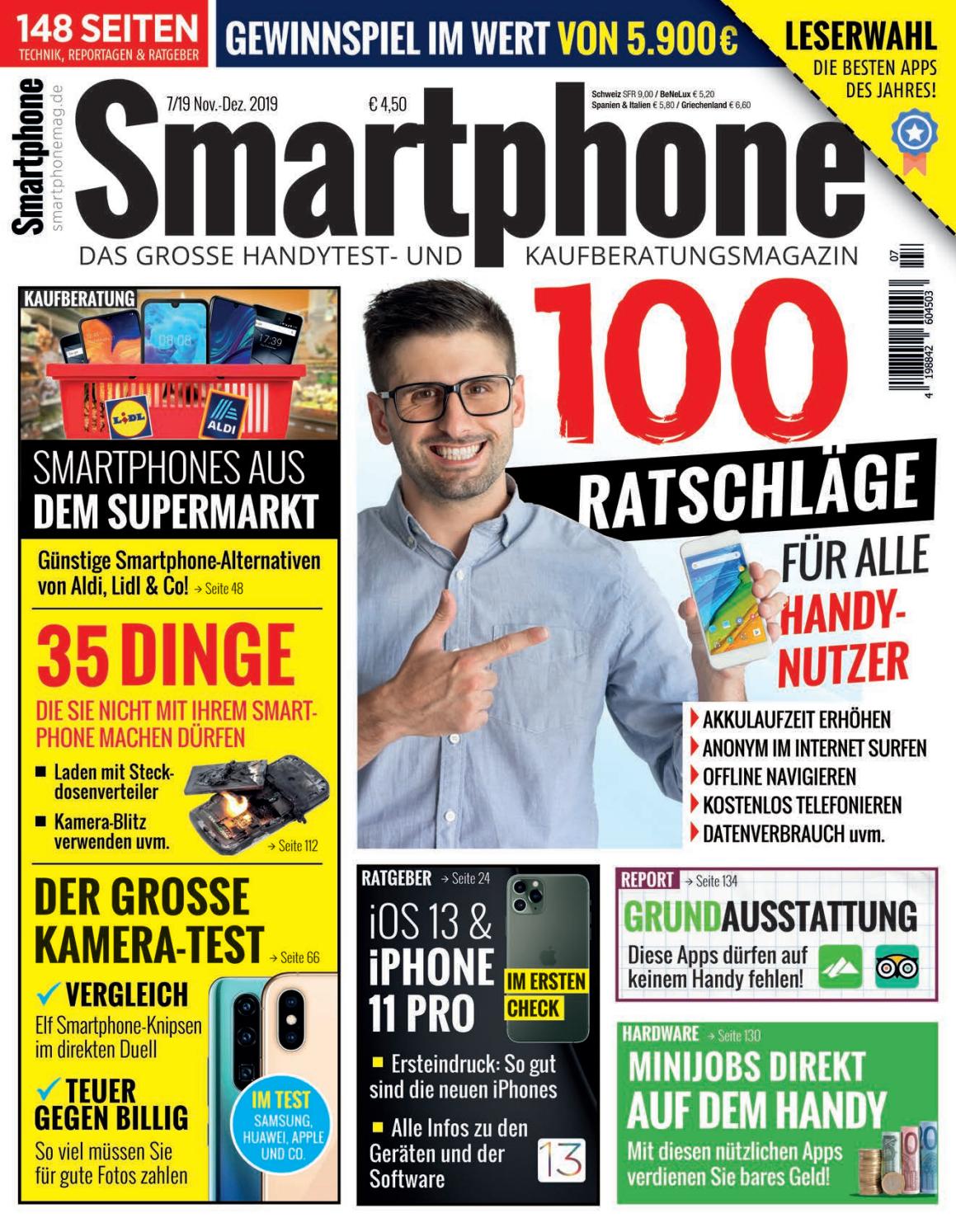 Smartphone Magazin, November – Dezember (7/19) by CDA Verlag - Issuu