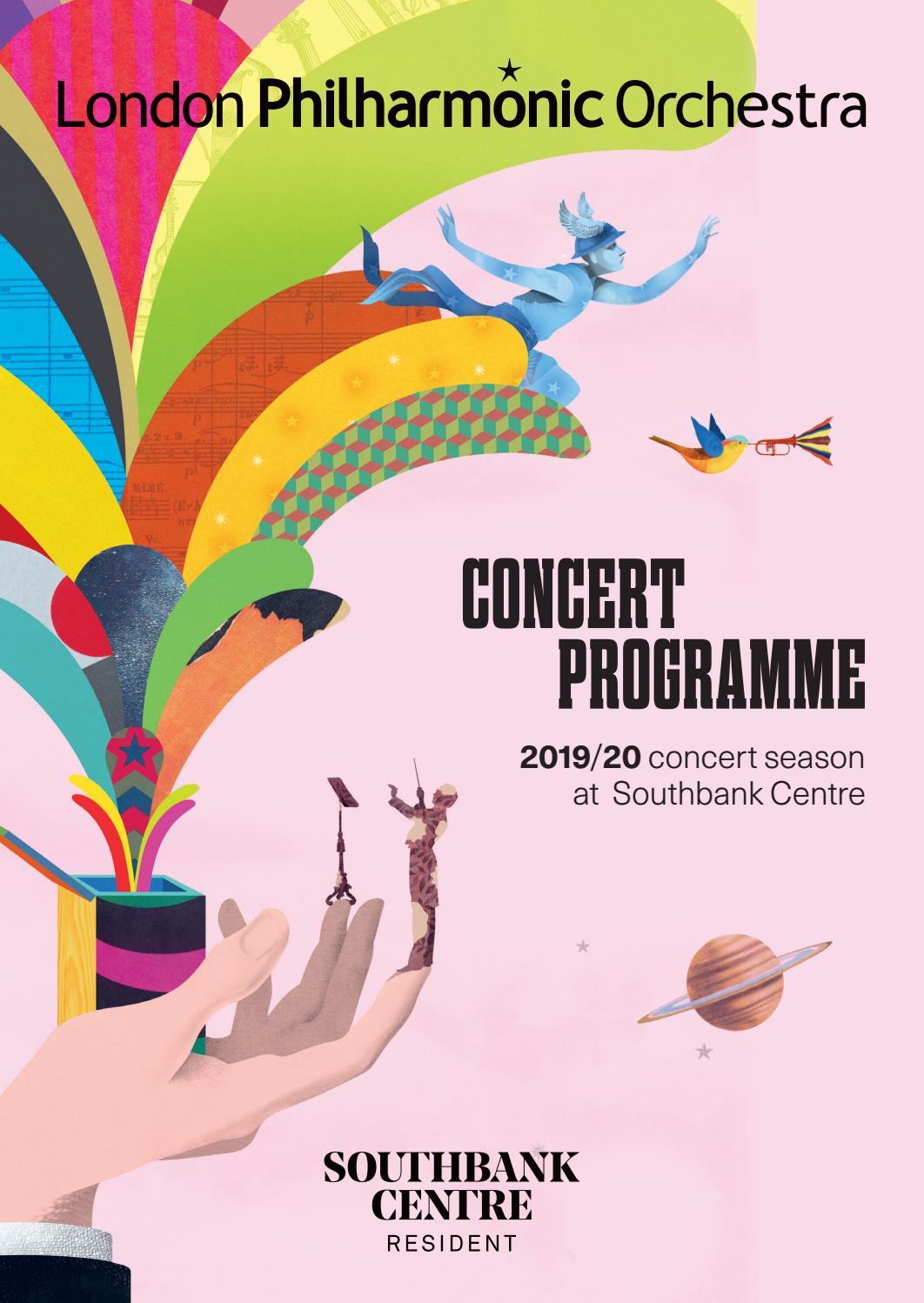 London Philharmonic Orchestra 19 October 2019 concert programme by ...