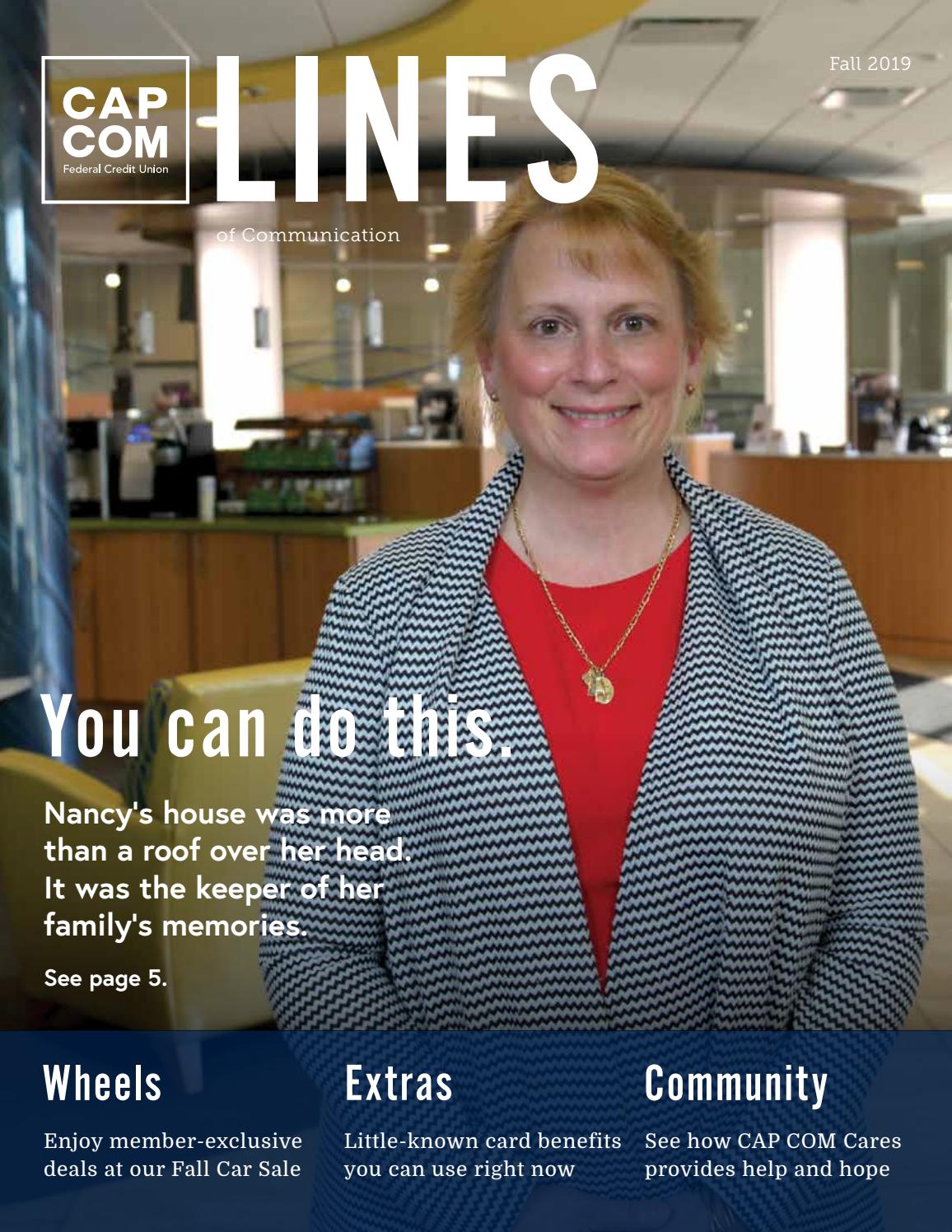 Lines of Communication | Fall 2019 by CAP COM Federal Credit Union - Issuu