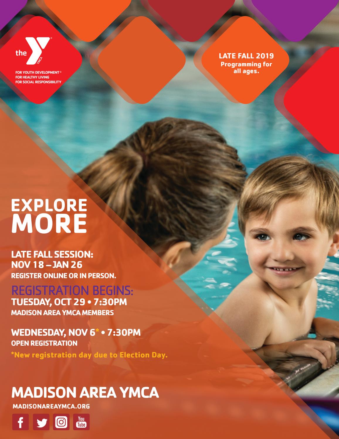 Madison Area YMCA's Late Fall Guide 2019 by MadisonAreaYMCA - Issuu