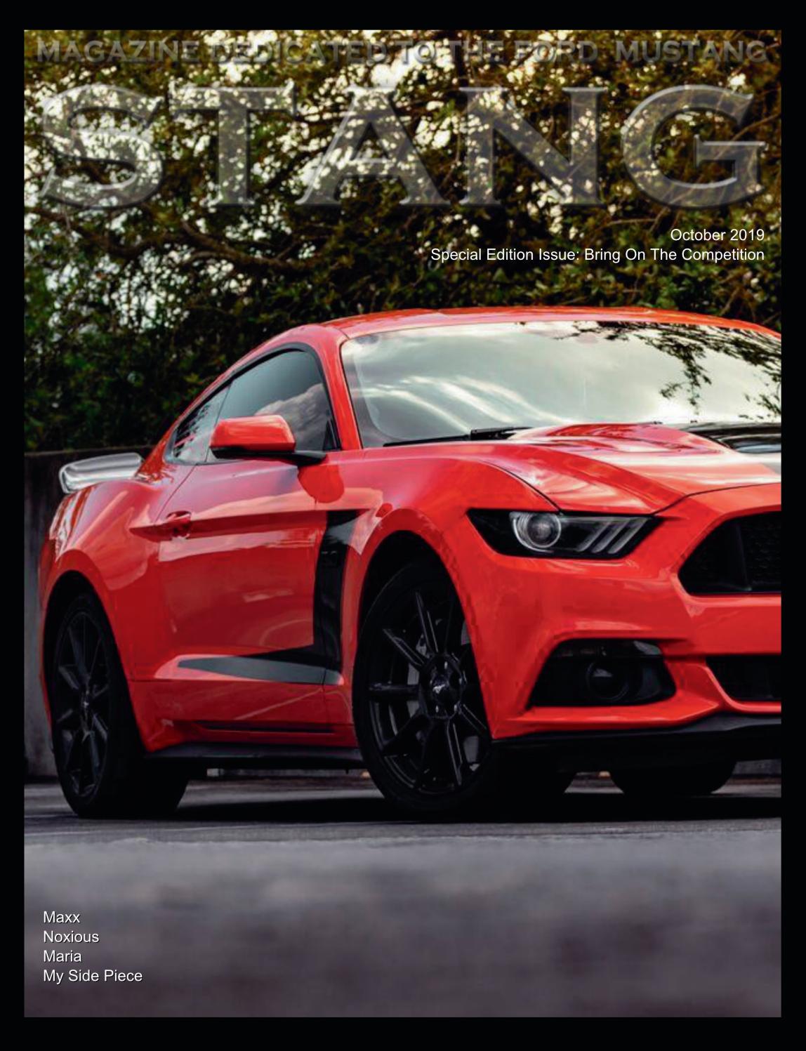 STANG Magazine Special Edition Issue: Bring On The Competition by STANG ...