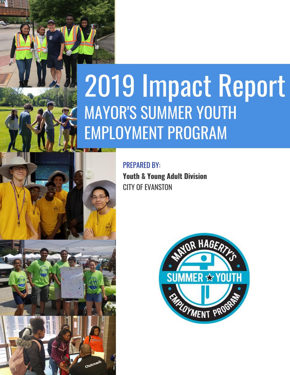 Mayor's Summer Youth Employment Program 2019 Impact Report by City of ...