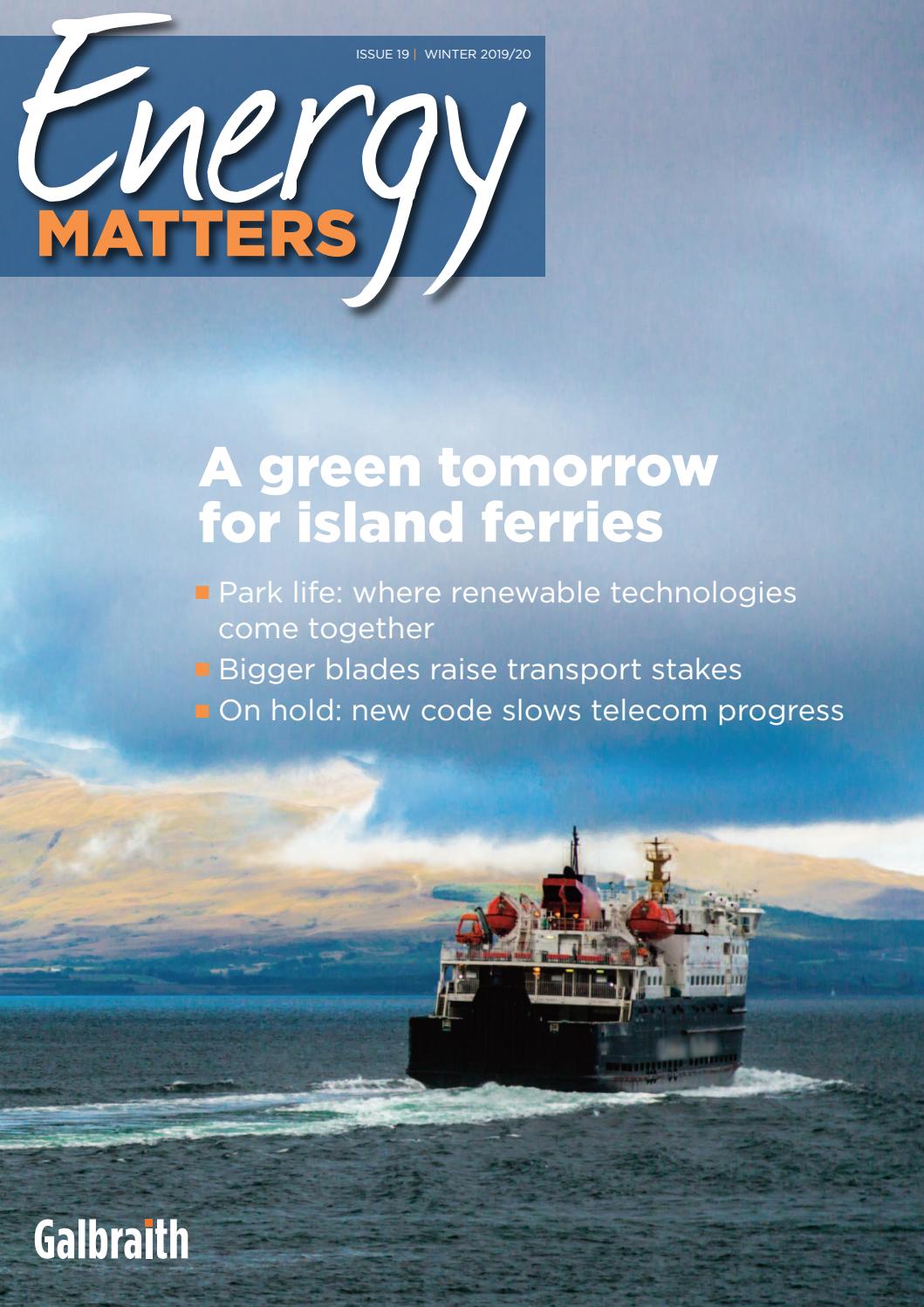 Energy Matters Winter 2019 by Galbraith - Issuu