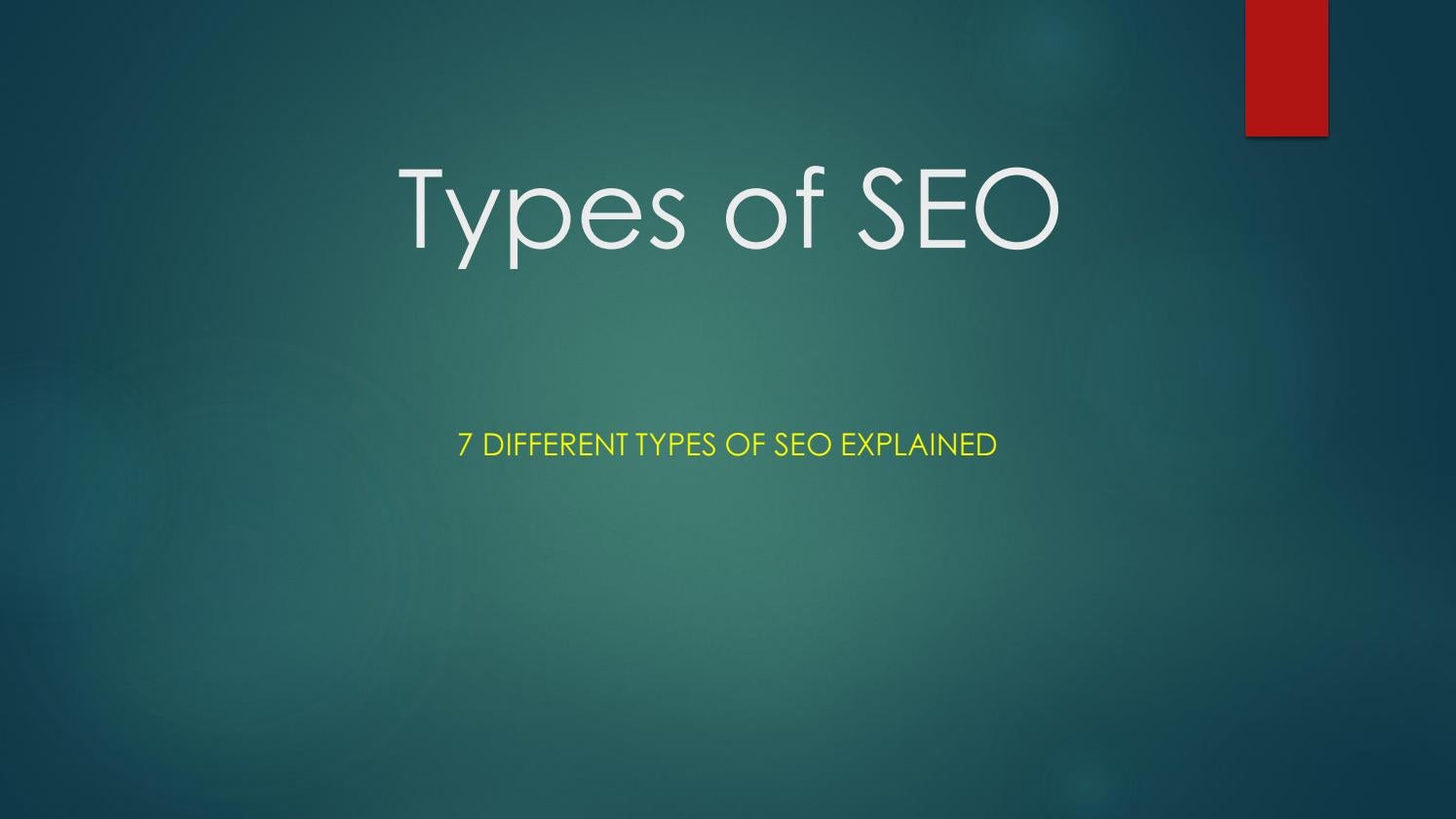 types-of-seo-7-different-types-of-seo-explained-infidigit-by-ajit