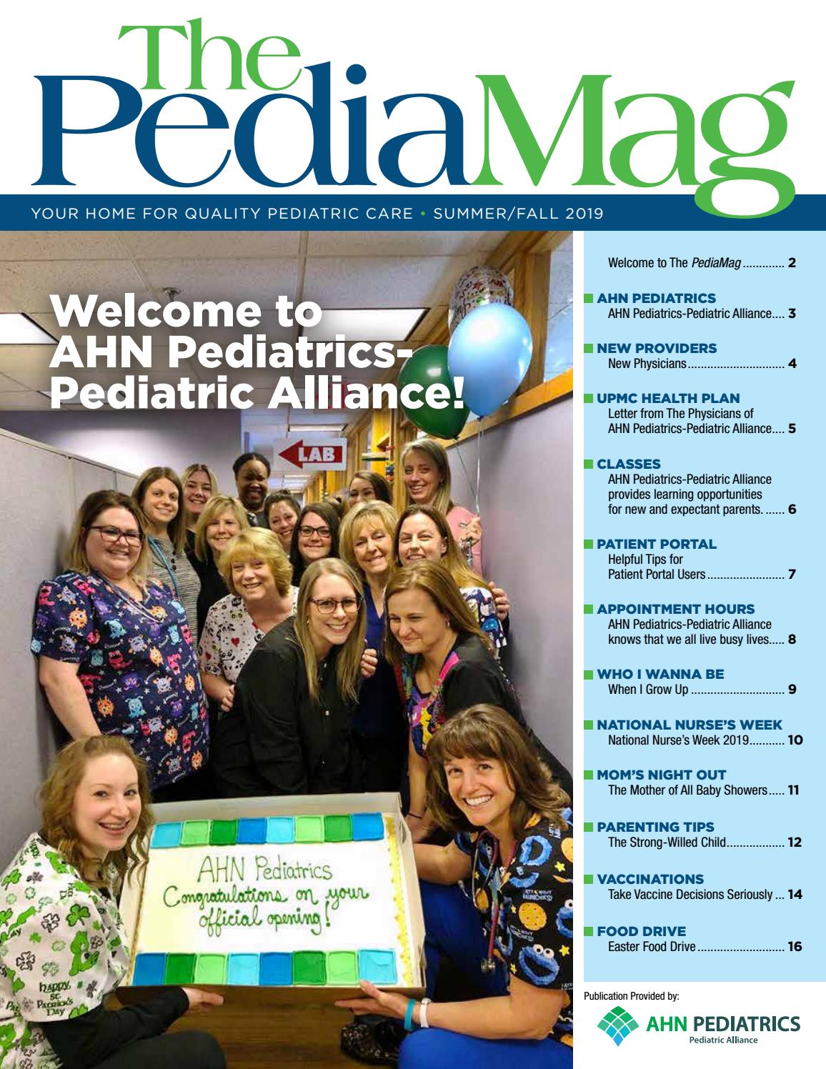 Pedia Mag Summer/Fall 2019 by BOC design Inc - Issuu