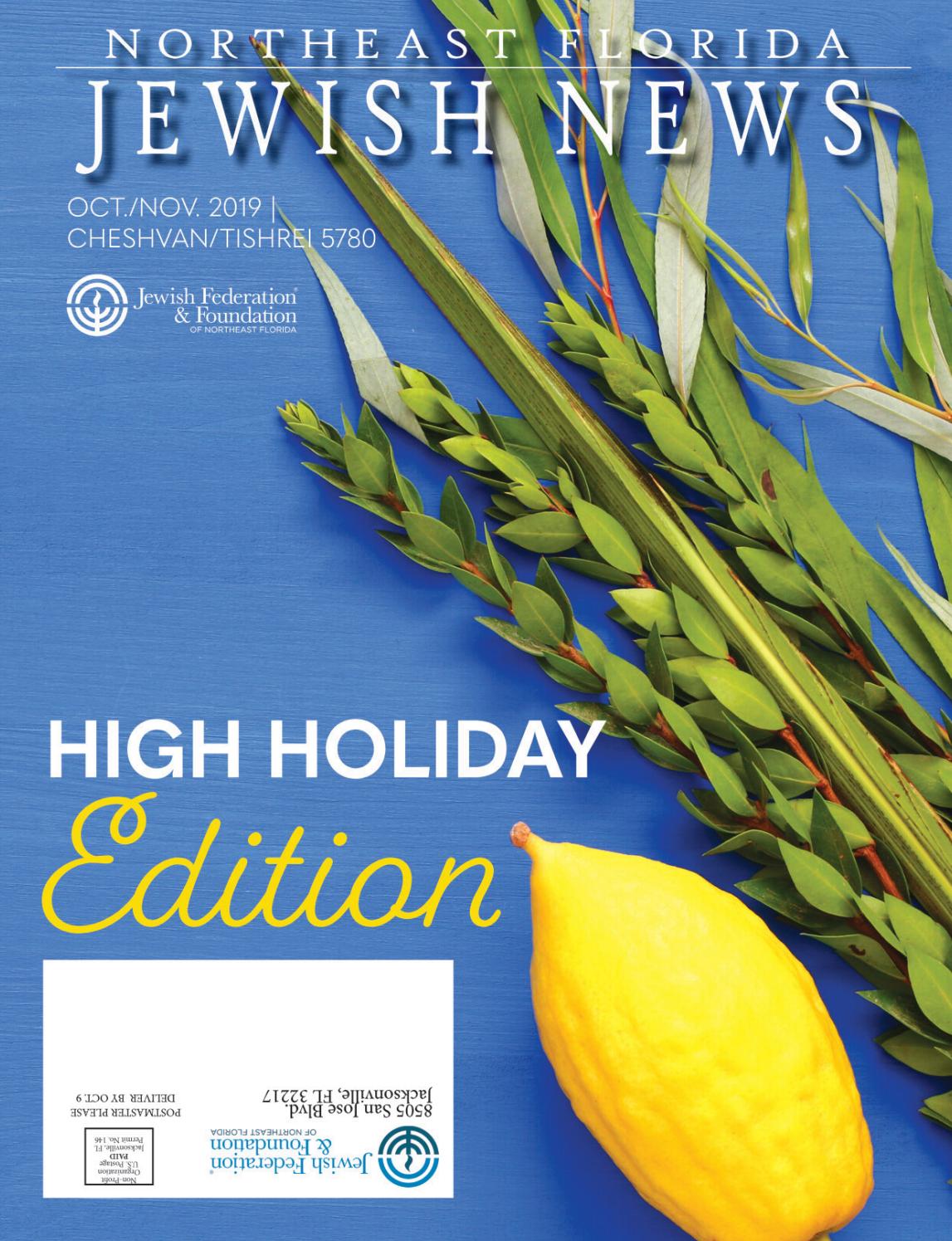 Northeast Florida Jewish News - October/November 2019 by JewishLife ...