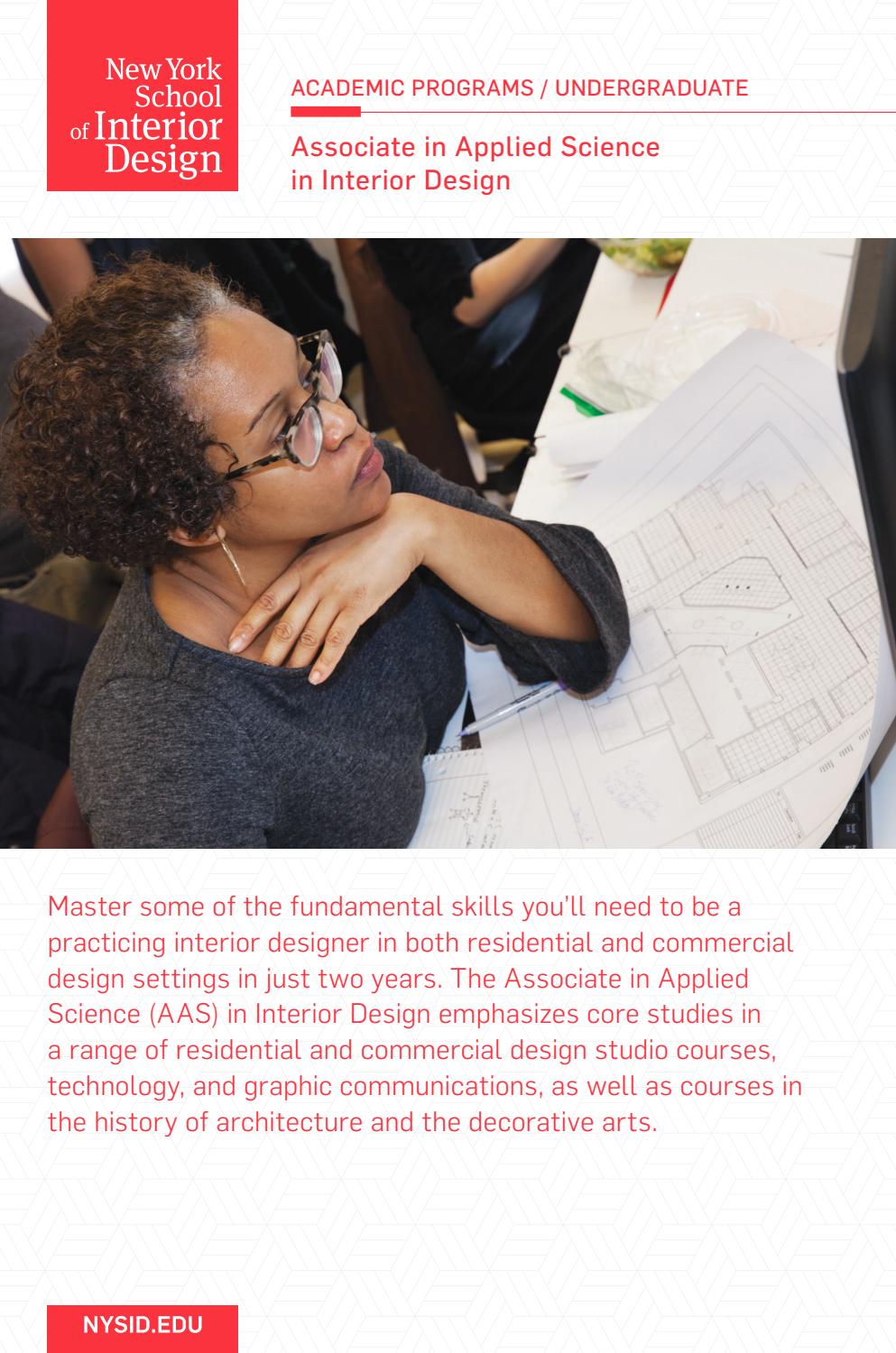 Associate in Applied Science in Interior Design (AAS) by New York ...