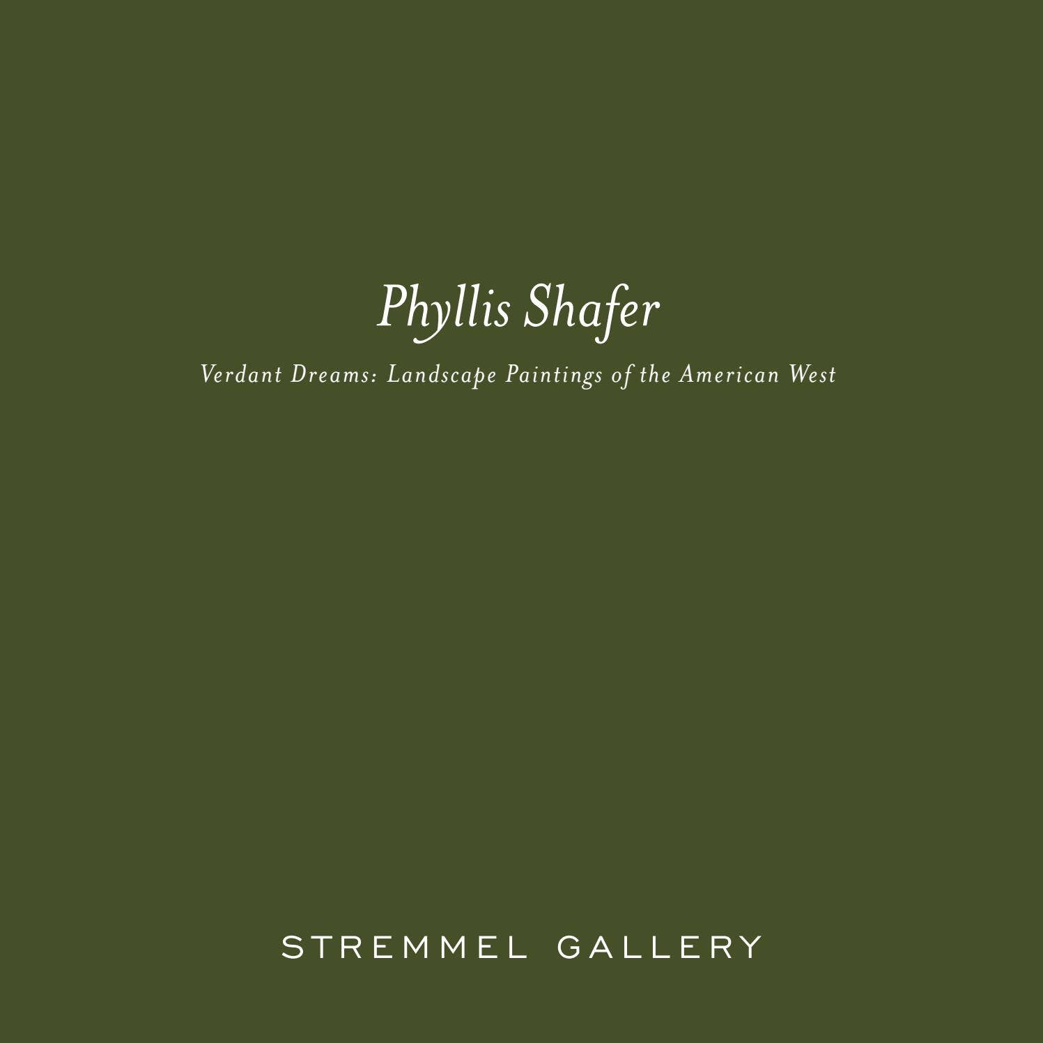 Phyllis Shafer Catalog 2019 by Stremmel Gallery - Issuu