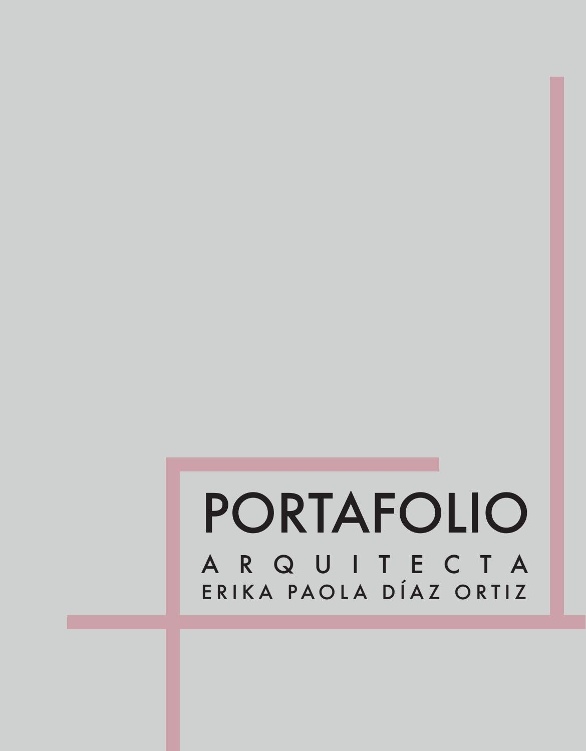 Portafolio Arquitectura by Paola Díaz - Issuu