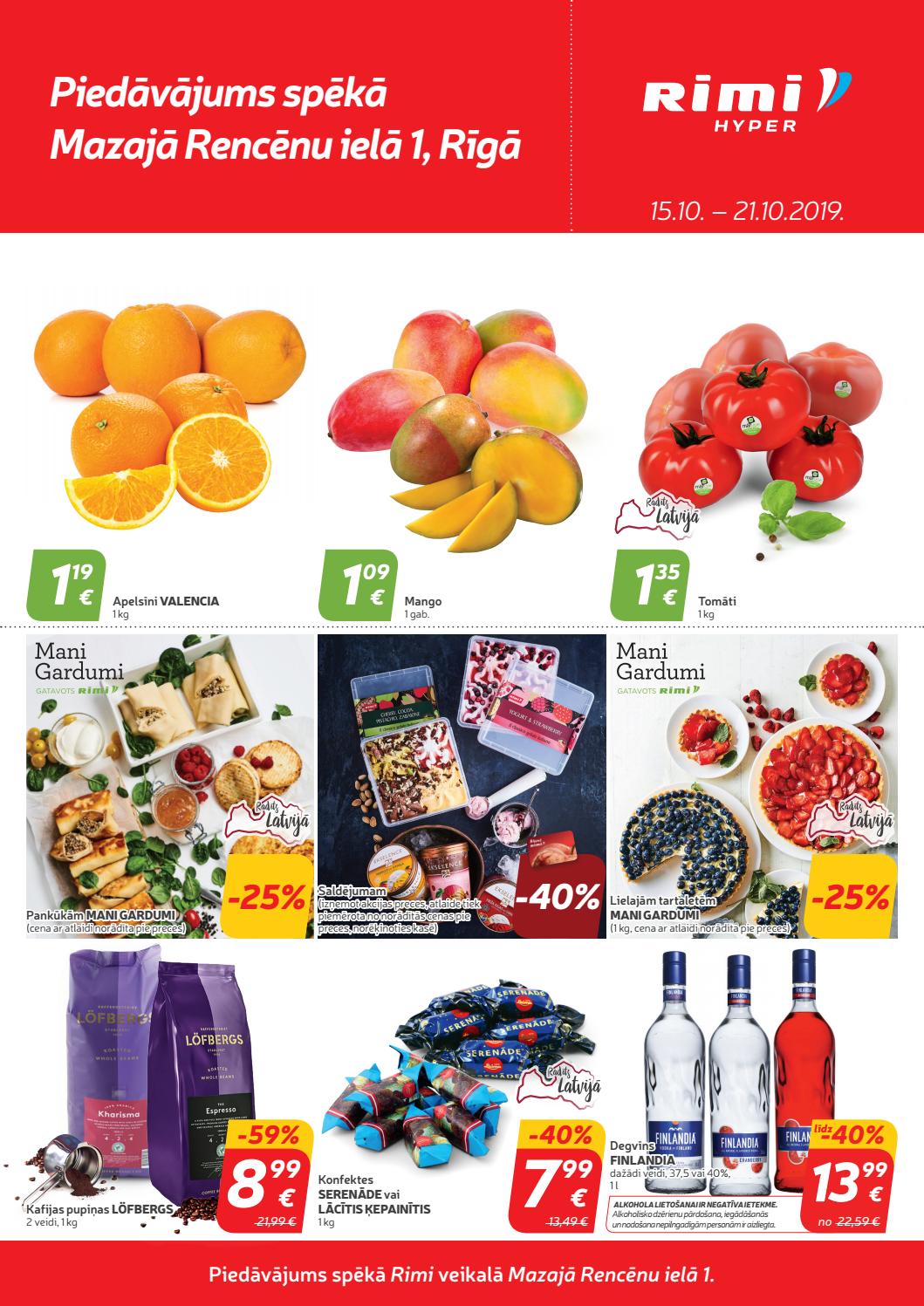 Rimi Hyper Ozols piedāvājumi 15.10.-21.10.2019. by Rimi - Issuu