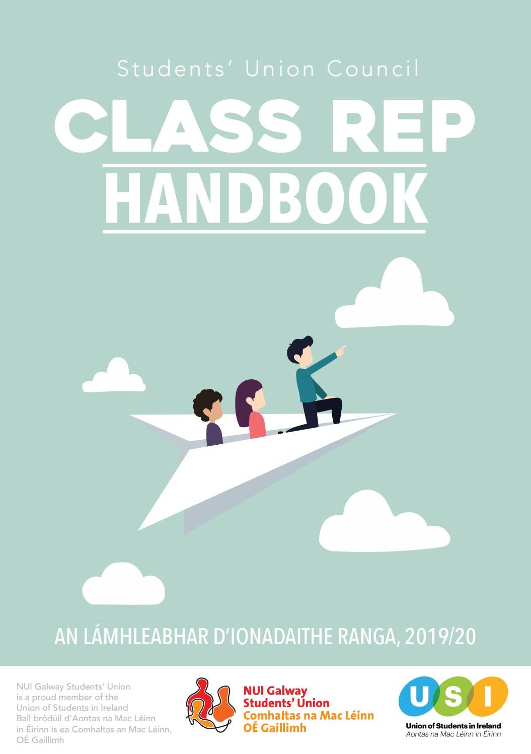 NUIGSU Class Rep Handbook 2019-2020 by SIN Newspaper University of ...