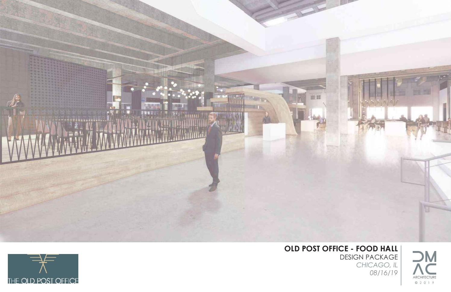 OLD POST OFFICE FOOD HALL - DESIGN PACKAGE by DMAC Architecture - Issuu