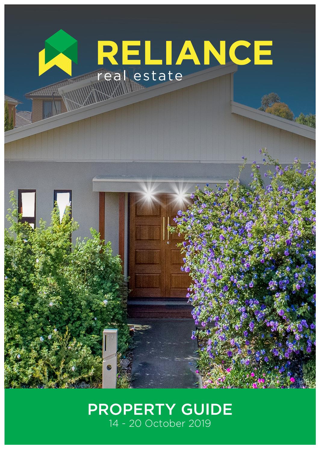 Reliance Property Guide 14 - 20 October 2019 by Reliance Real Estate ...