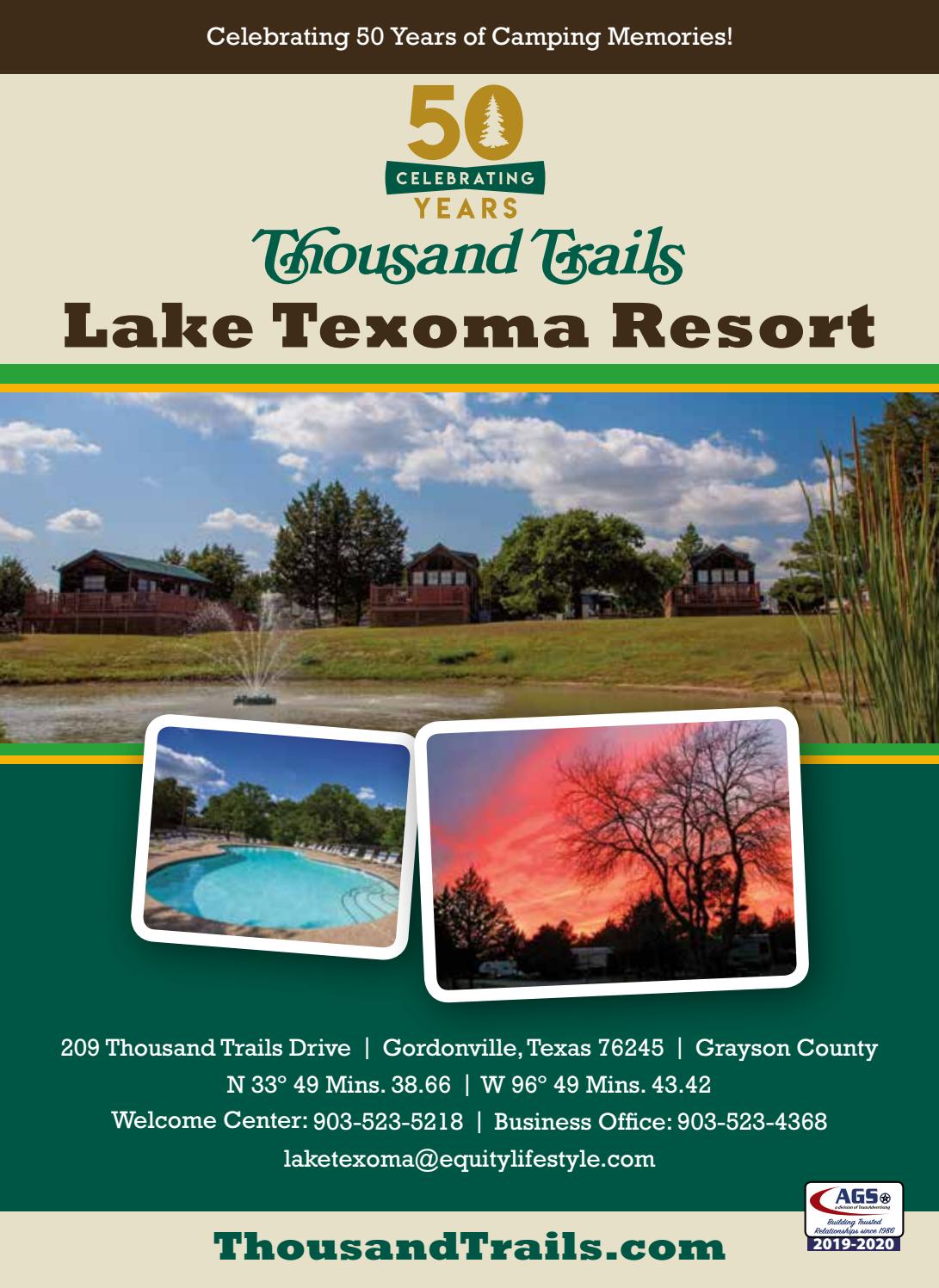 Thousand Trails Lake Texoma by AGS/Texas Advertising - Issuu