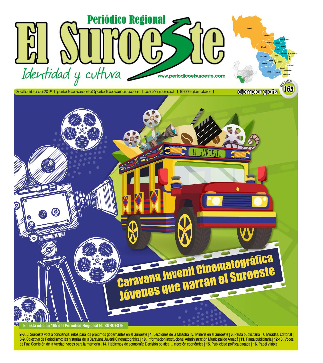 Periódico El Suroeste - Edición 165 by Periódico EL SUROESTE - Issuu
