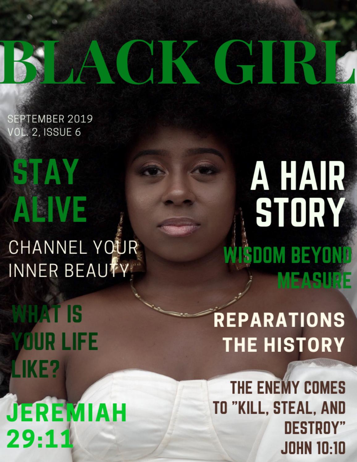 BLACK GIRL MAGAZINE SEPTEMBER 2019 ISSUE by Lanare Publishing - Issuu