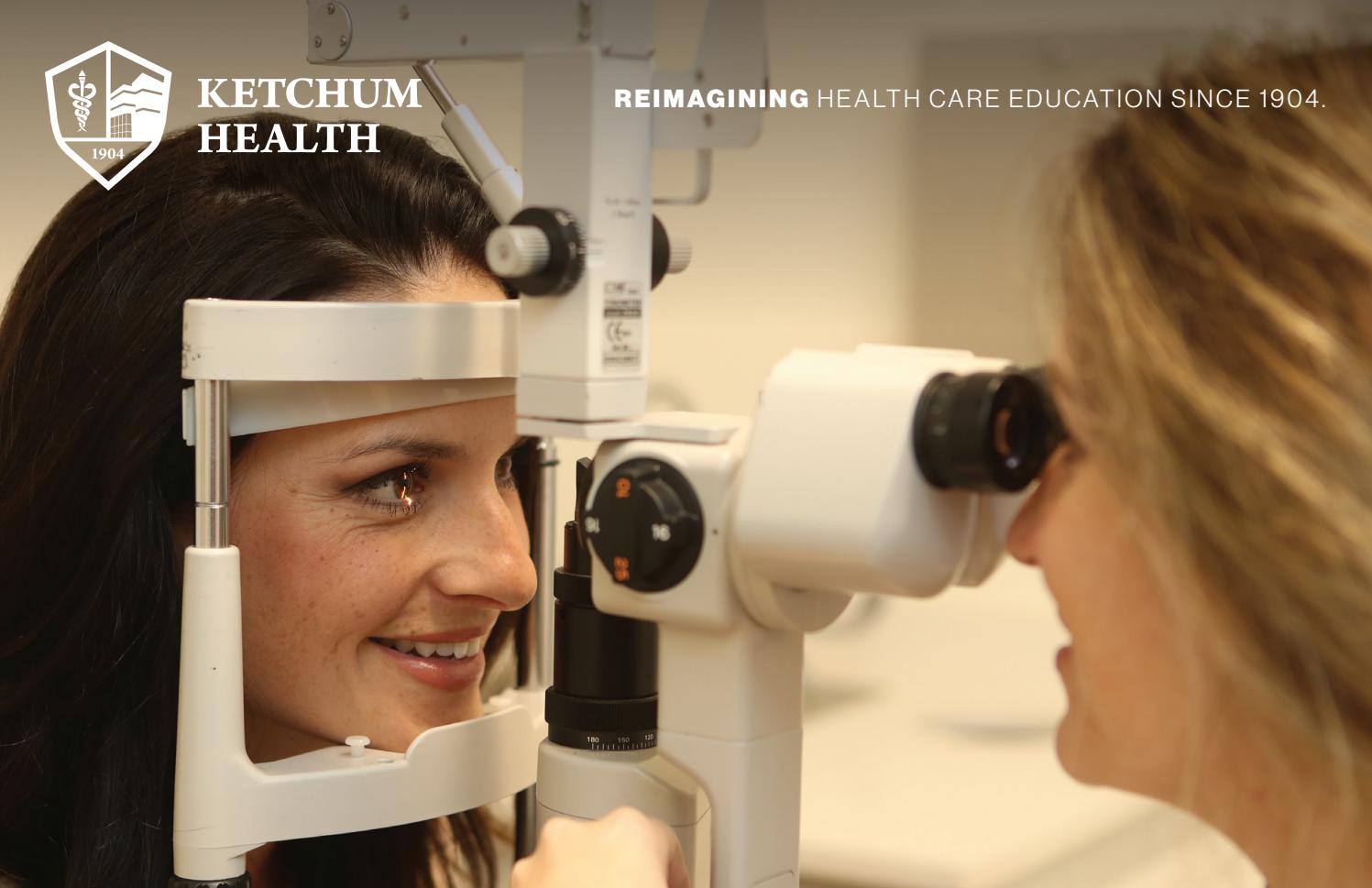 Ketchum Health General Info Booklet - University Eye Center Cover by ...