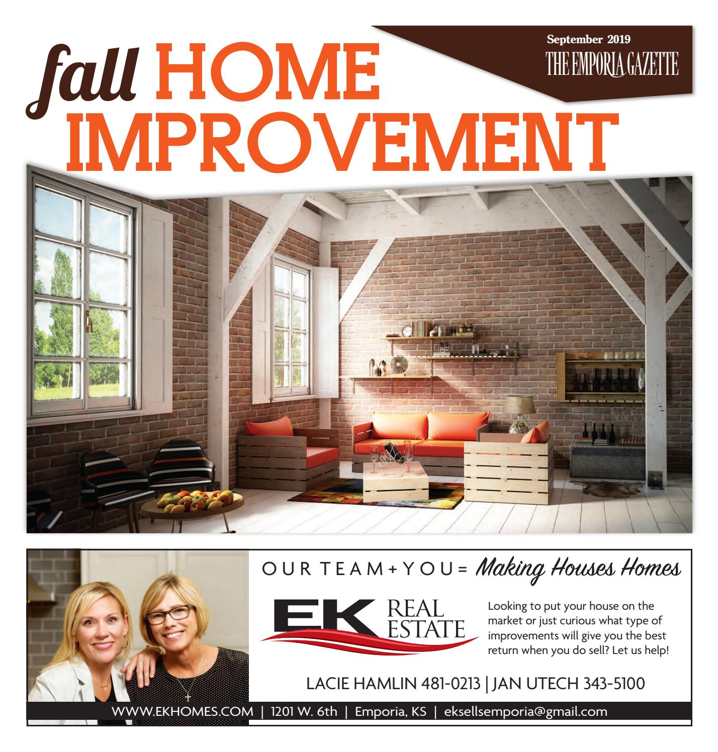 Fall Home Improvement 2019 by The Emporia Gazette - Issuu