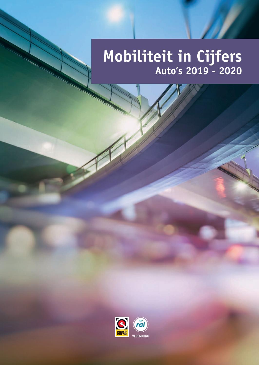 Mobiliteit in Cijfers Auto's 2019-2020 by Koninklijke RAI Vereniging ...