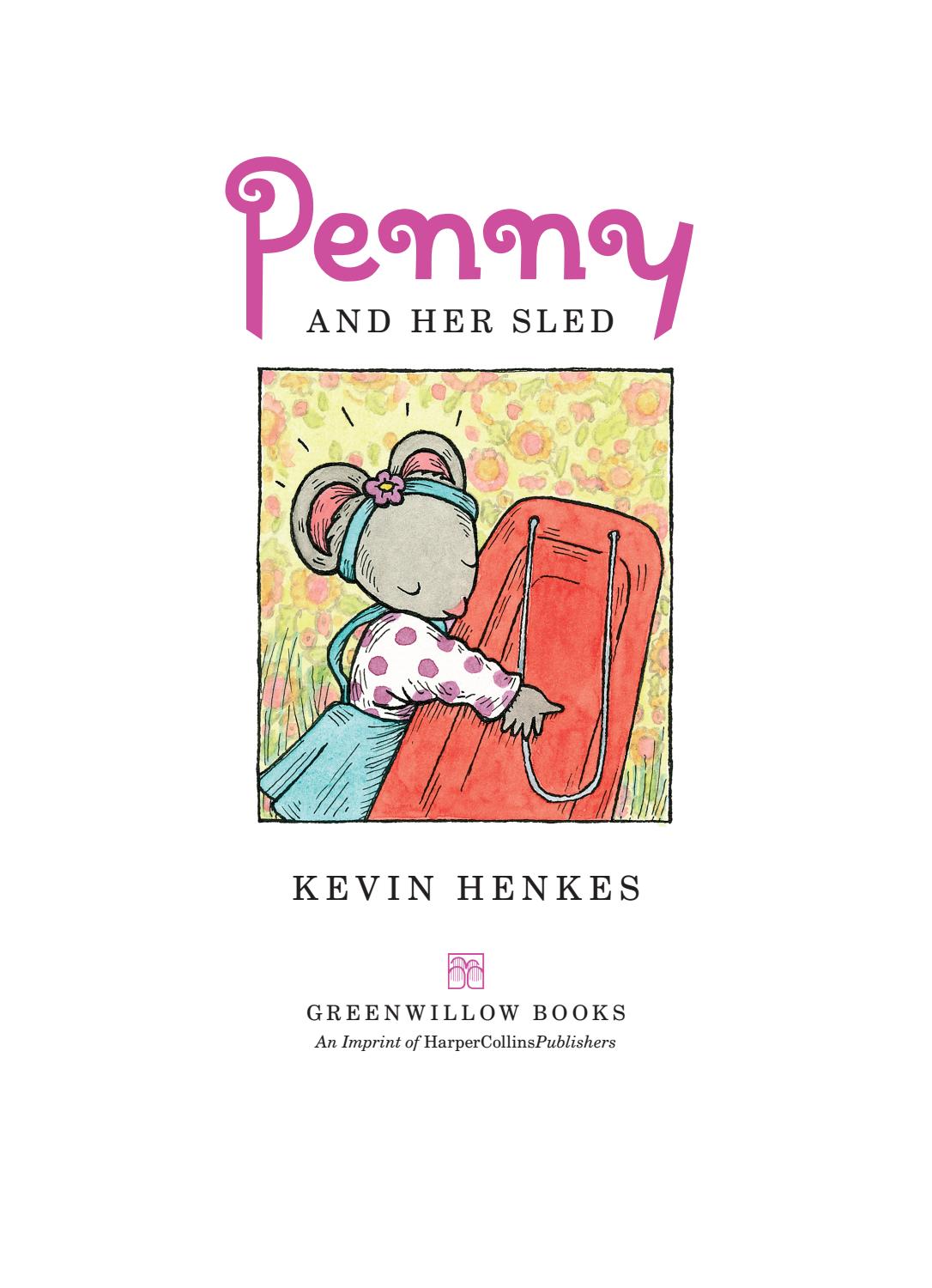 Penny and Her Sled by HarperCollins Children's Books - Issuu