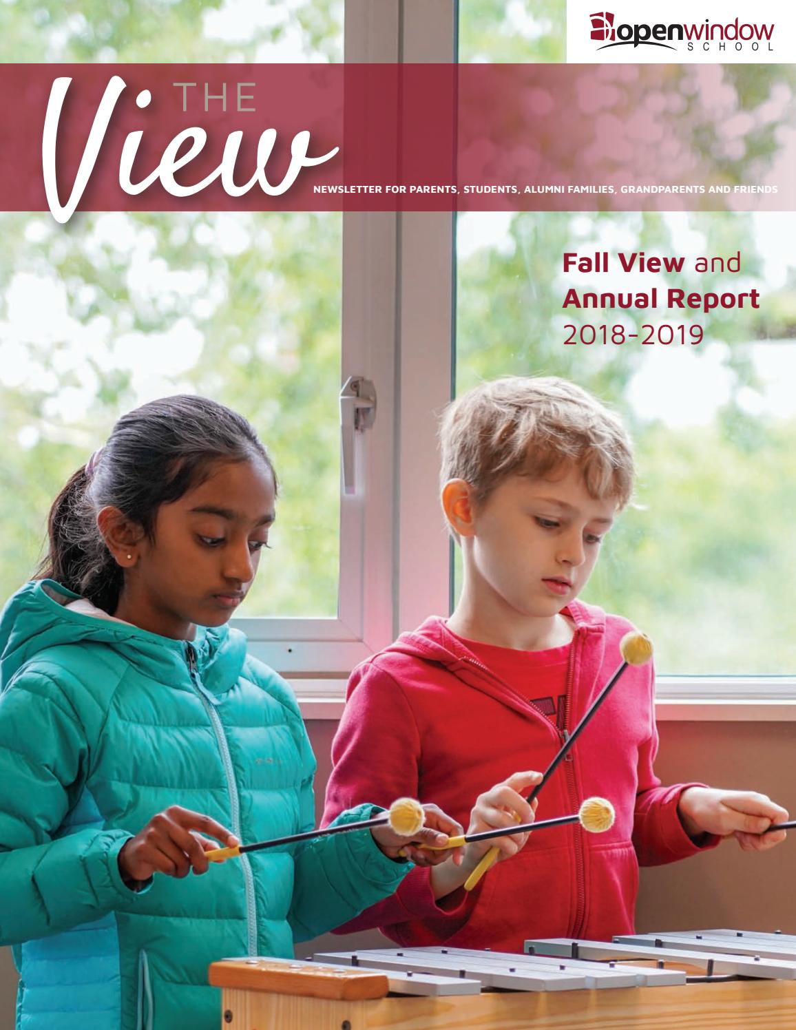 The View, Fall 2019 by Open Window School - Issuu