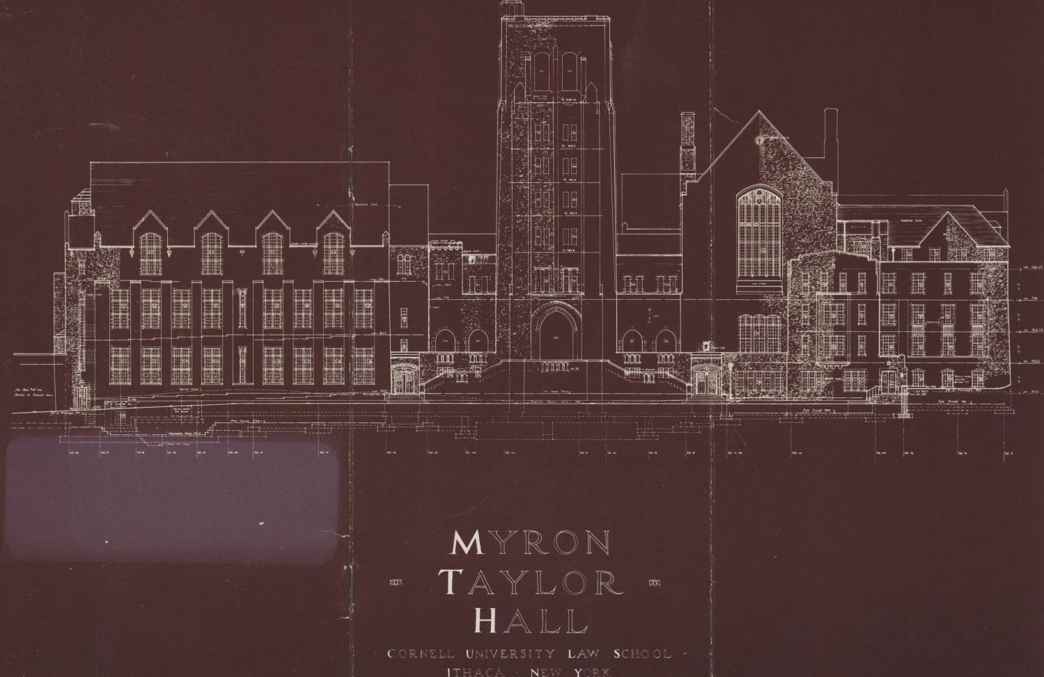 Myron Taylor Hall brochure 1932 by Cornell Law Library - Issuu