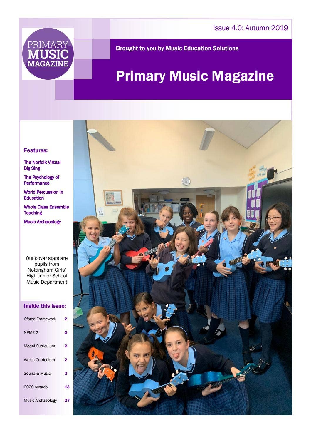 Primary Music Magazine Issue 4.0 Autumn Term 2019 by Primary Music ...