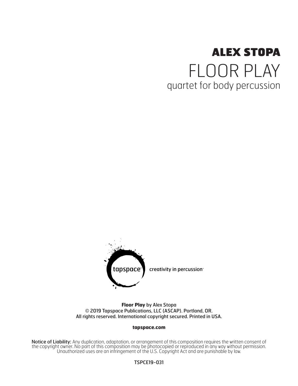 Floor Play-SAMPLE by Tapspace - Issuu