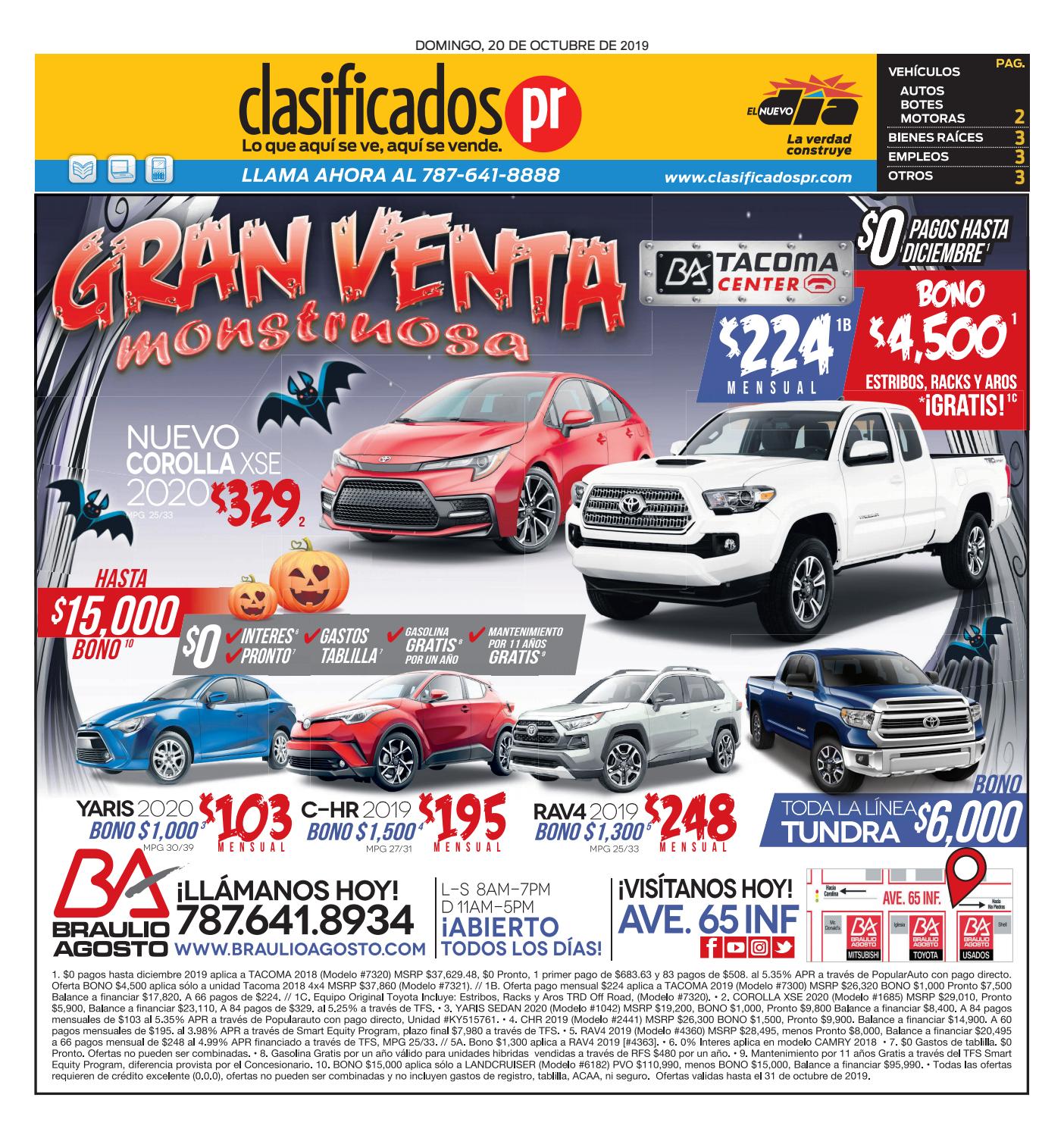 ClasificadosPR 10 20 2019 by ClasificadosPR.com - Issuu