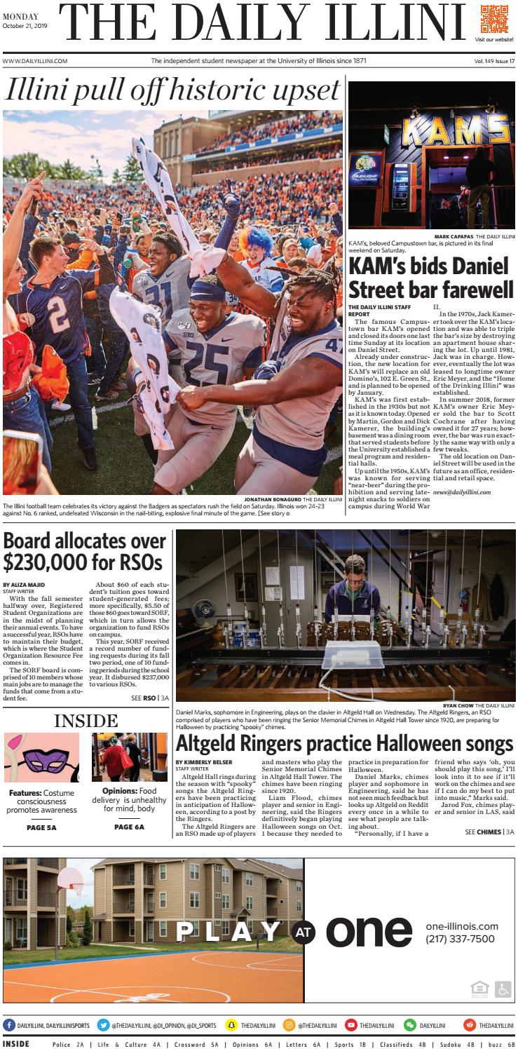 The Daily Illini: Volume 149 Issue 17 by The Daily Illini - Issuu
